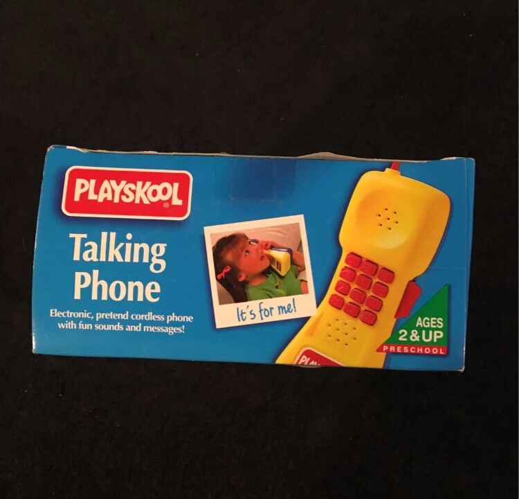 1992 Playskool Talking Phone - New In Box - *RARE* | eBay