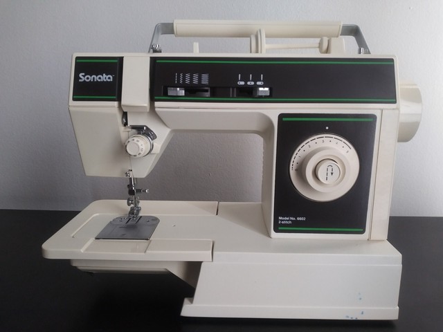 SINGER Sonata 6602 Portable Sewing Machine Manual Dome Lid Foot Pedal ...