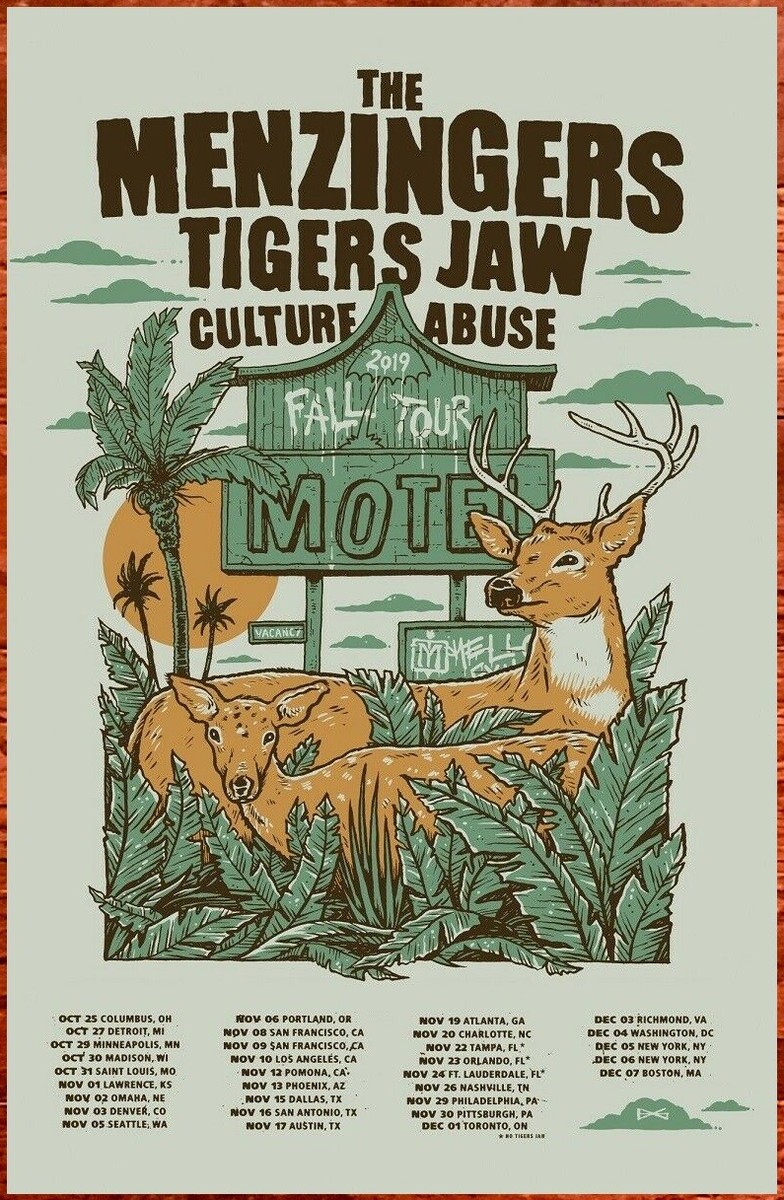 Menzingers Logo THE MENZINGERS PARTNER WITH ZIPLINE BREWING CO.