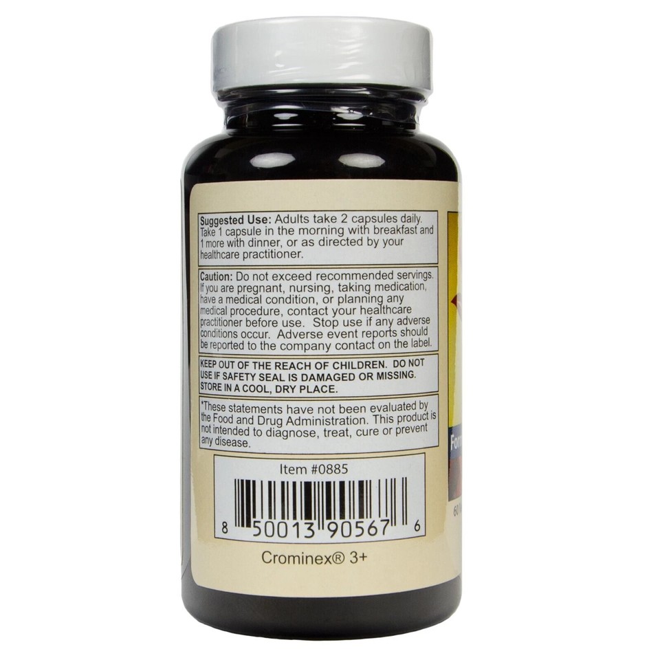 Striction D Premium Blood Sugar Support 60 Capsules Healthy Habit -Free ...