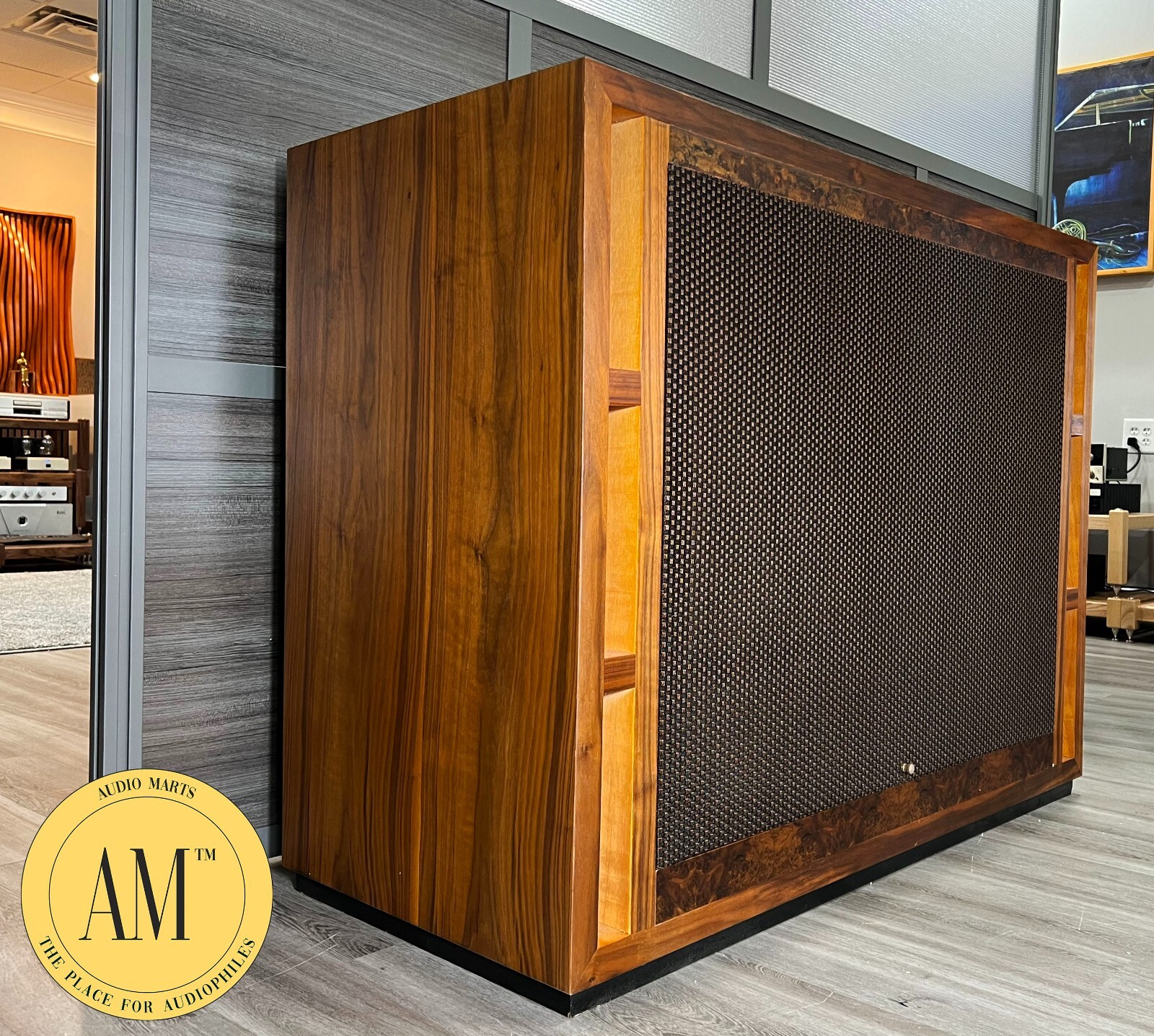 Hi-End Speaker Cabinet, Onken type designed – for 2 horizontal bass 15 ...