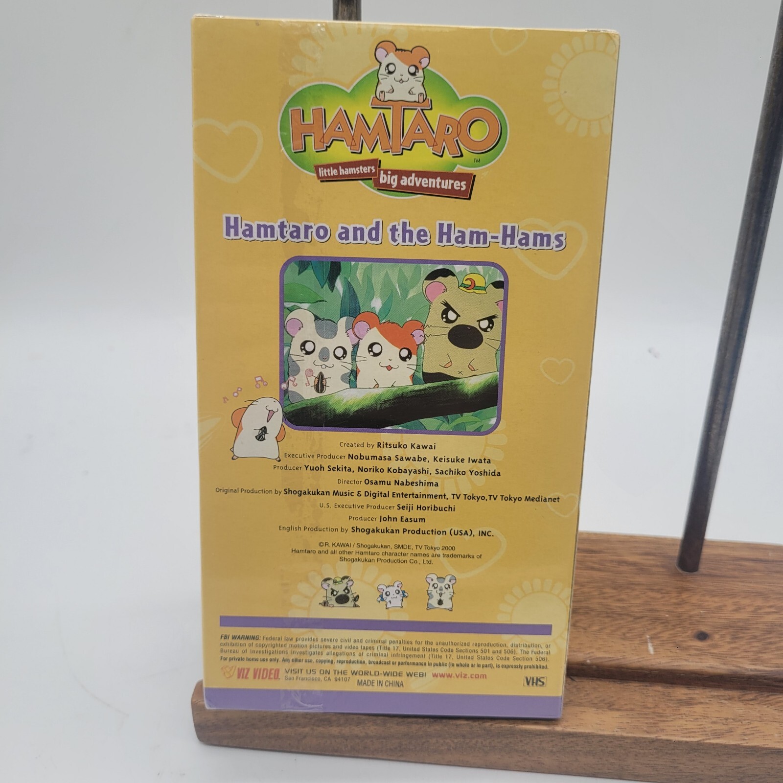 New Sealed Hamtaro and the Ham-Hams VHS Promo Shogakukan Viz Video | eBay