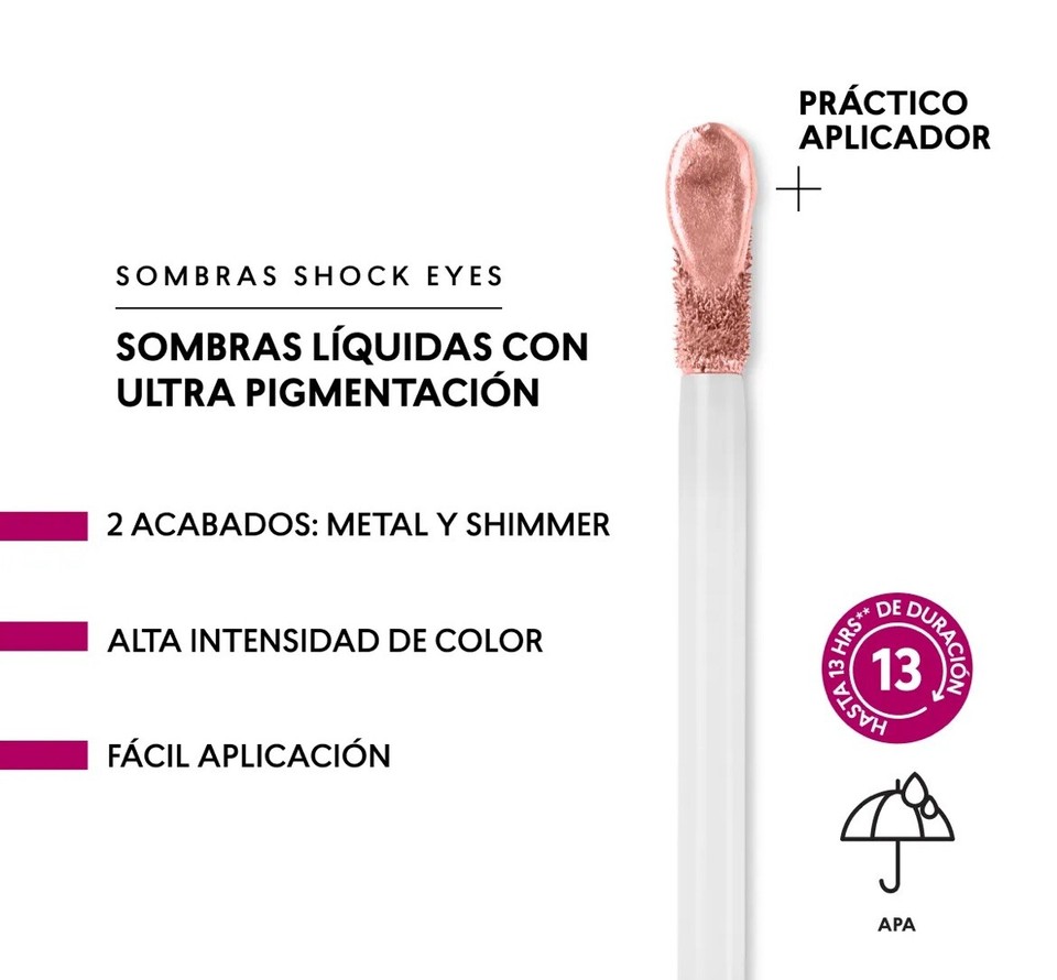 Cyzone Sombre De Ojos Gel Shock Eyes Brown Shimmer Studio Look | eBay