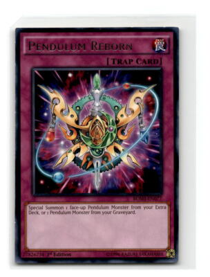 Pendulum Reborn - BOSH-EN077 Rare - YuGiOh-LP | eBay