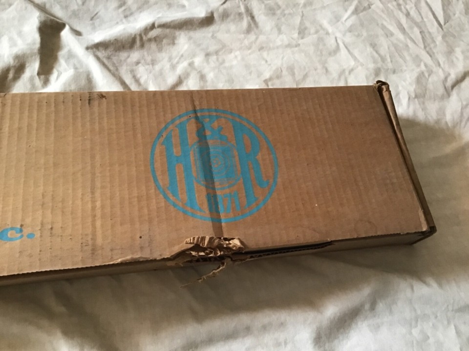 Harrington & Richardson H&R Empty Gun Box ~ Brown Cardboard Storage Box ...