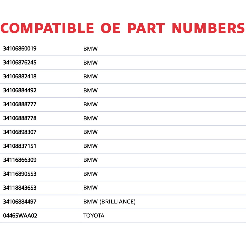 Brembo P06093N Front Ceramic Disc Brake Pads Set for 2019-22 BMW 330i ...