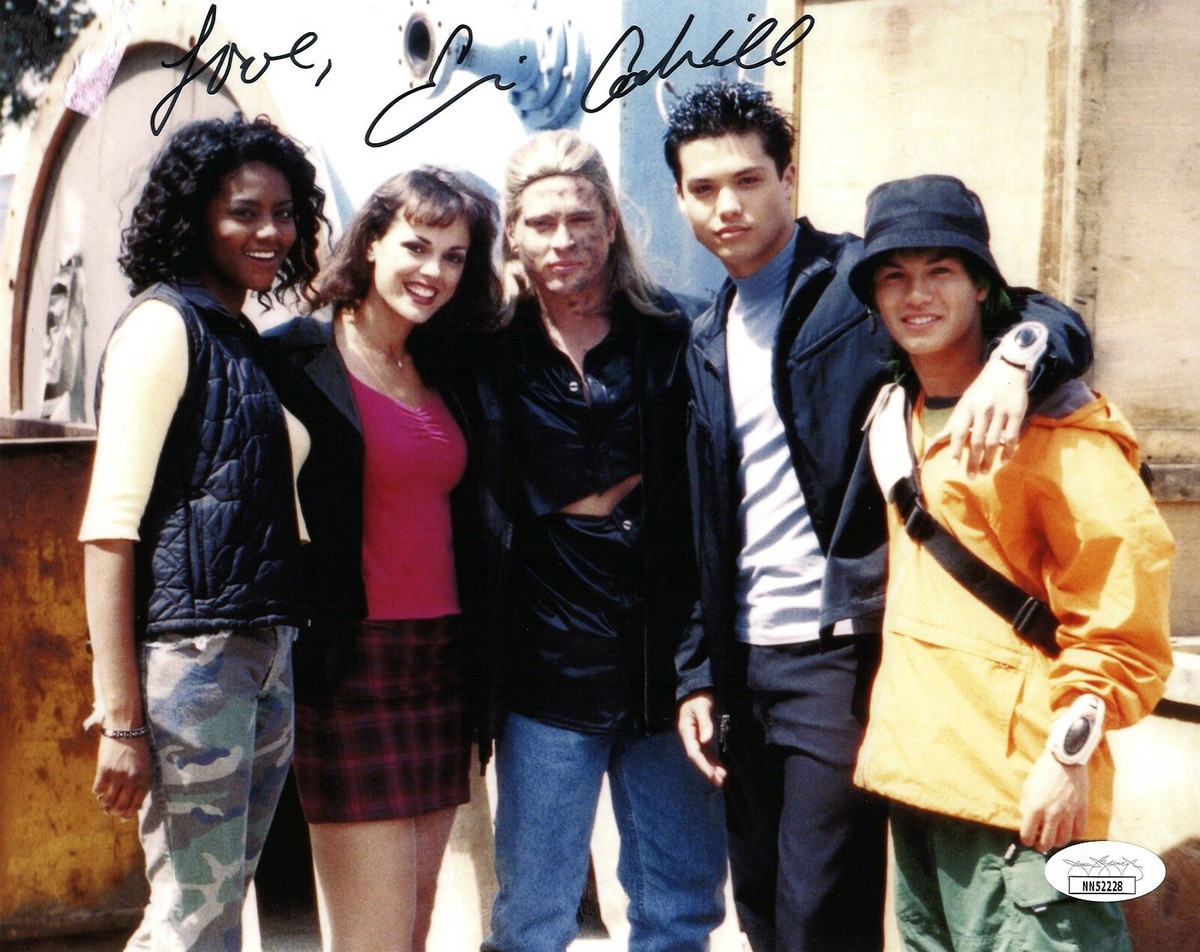 Erin Cahill Power Rangers Time Force Yellow