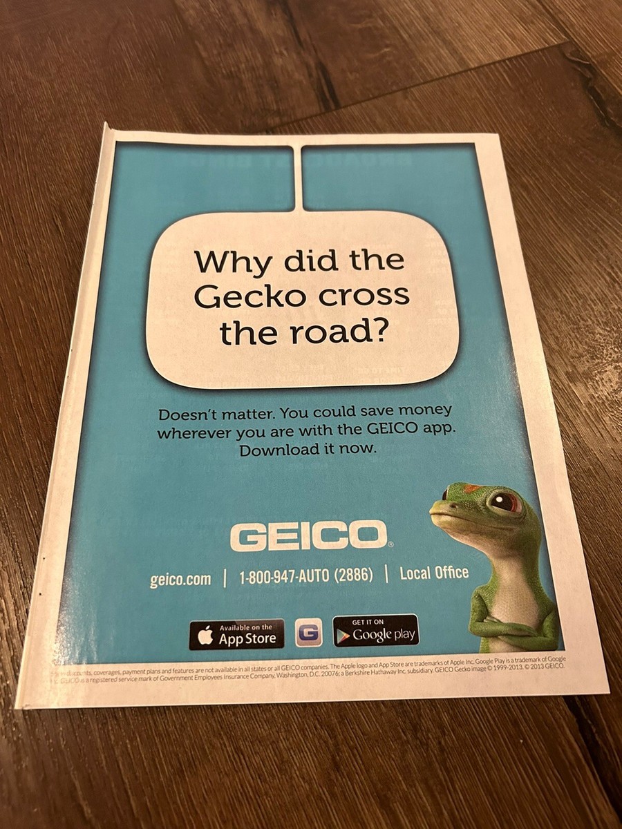 Geico Print Advertising GEICO Insurance Agent CLOSED, 355 Woodview