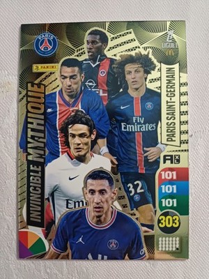 PANINI ADRENALYN XL LIGUE1 2026 CARTE INVINCIBLE MYTHIQUE PARIS SG | eBay