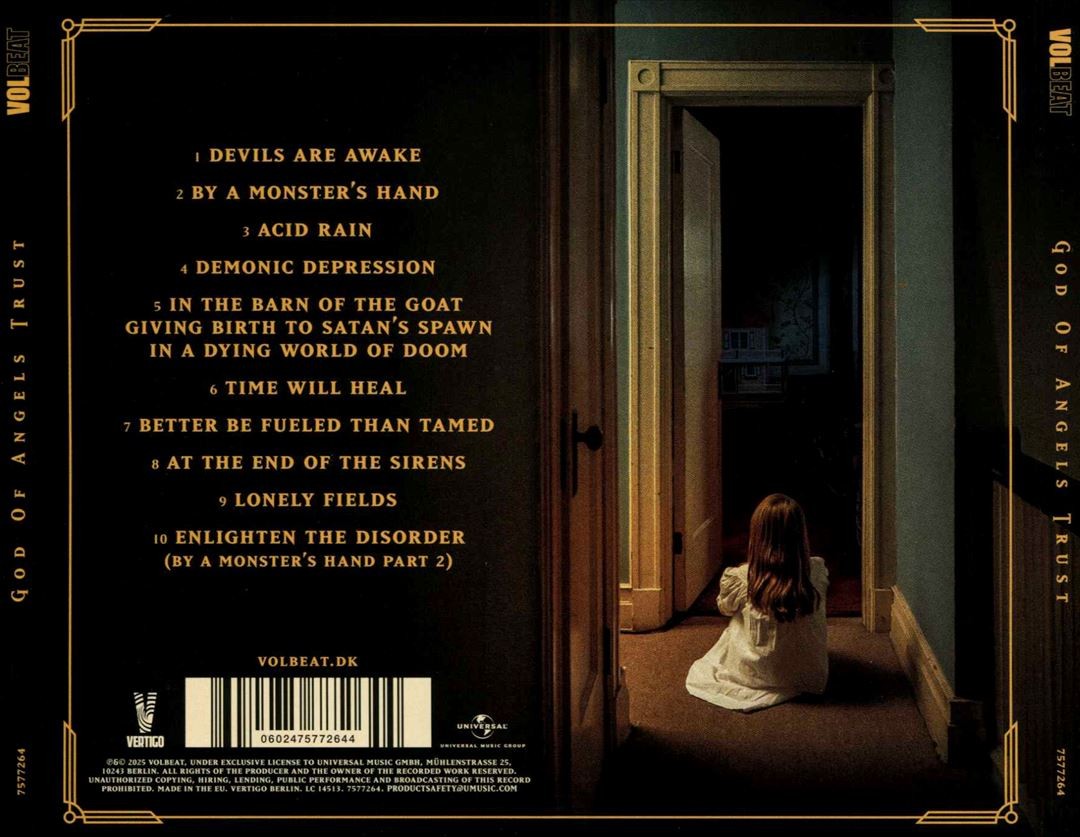 VOLBEAT GOD OF ANGELS TRUST NEW CD | eBay