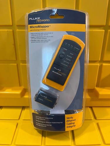 Fluke Network MicroMapper MT-8200-49A Wiremap Checker - New | eBay