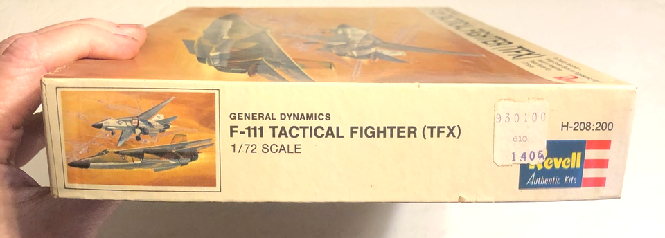 Revell 1/72 F-111 Tactical Fighter TFX Model Kit 1966 H-208:200 | eBay