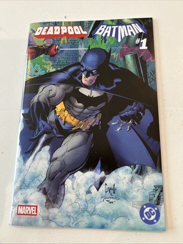 MARVEL/DC: DEADPOOL/BATMAN #1 GREG CAPULLO WRAPAROUND VARIANT | eBay