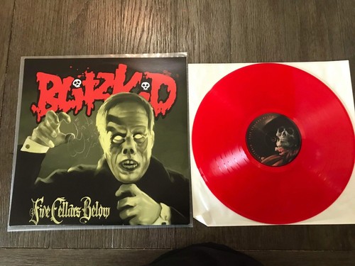 Blitzkid Five Cellars Below 1st Press Red Lp,Misfits Goolsby | eBay