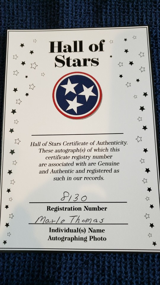 Marlo Thomas Authentic Autograph Original Photo | eBay