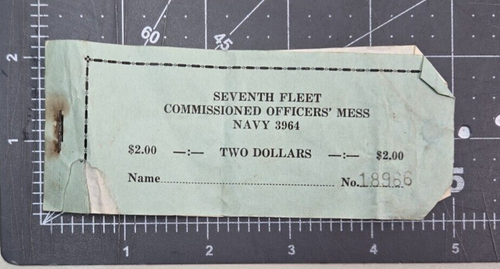 Vintage Seventh Fleet Commissioned Officers Mess Navy 3964 Packet Cover ...