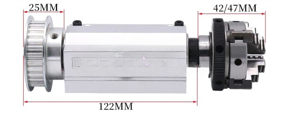 Mini Lathe, Woodworking Beading Machine Spindle Assembly, DIY Beading ...