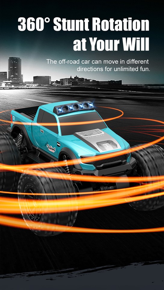 RC C8816 1:16 RC Amphibious Car 4WD Drive 2.4G 50M 360° Rotation Off ...