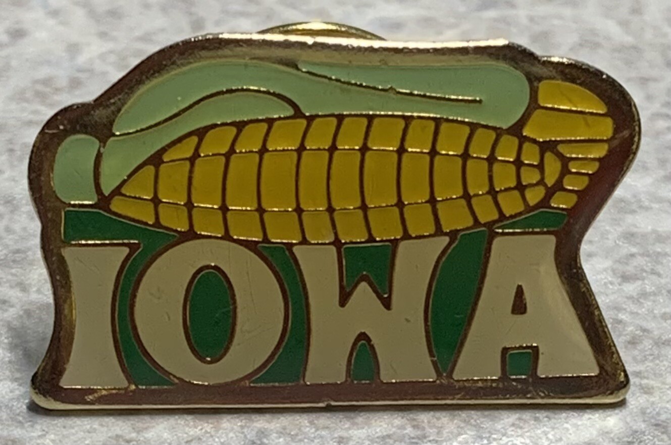 IOWA State Corn Souvenir Lapel Hat Pin [N] | eBay
