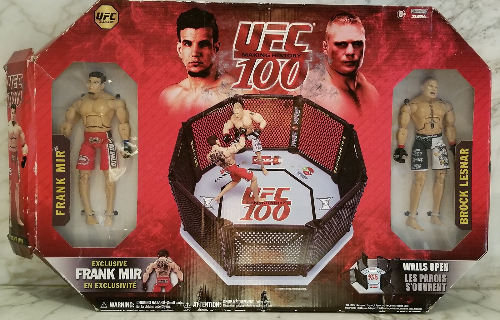 UFC Ultimate Fighting Jakks Pacific Micro Ring Playset UFC 100 Ring | eBay