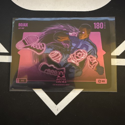 2024 Bo Jackson Battle Arena Bojax Purple Hex Battlefoil SP Day One | eBay
