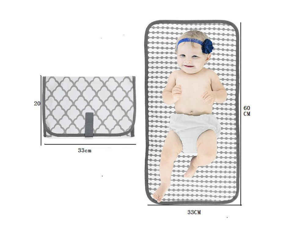 Baby Diaper Changing Pad Change Mat 100% Waterproof Nappy Reusable Pram ...