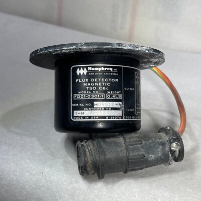 Flux Detector Magnetic (Humphrey Inc P/N FD01-0301-1) | eBay