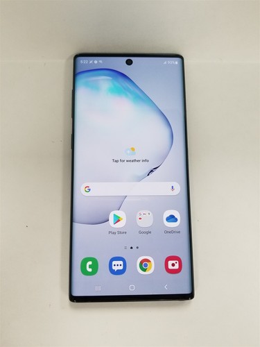 Samsung Galaxy Note 10 256GB Black SM-N970U (Unlocked) Fully Functional ...