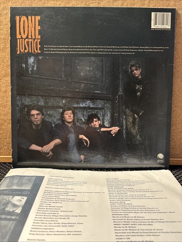 Lone Justice, Self-titled vinyl LP (Geffen, 1985) GHS 24060 Original ...