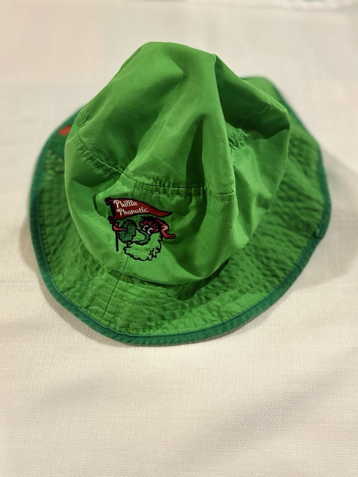 Philly Phanatic Bucket Hat Green Philadelphia Phillies | eBay