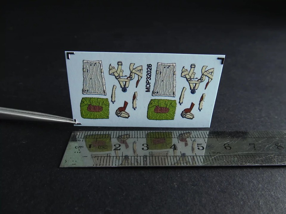 Luftwaffe WWII Aircrew Parachutes Scale 1:32 Metallic Details MDP32026 ...