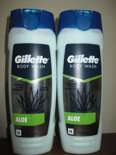 2x Gillette Aloe Body Wash Dry Skin Relief 16 oz HTF Discontinued | eBay