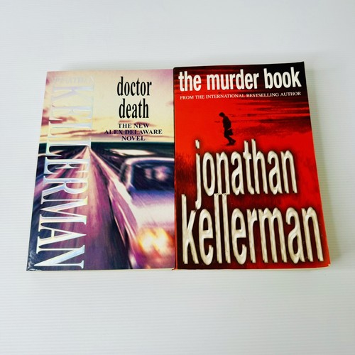 Doctor Death + The Murder Book by Jonathan Kellerman Alex Delaware Series Lge PB | eBay