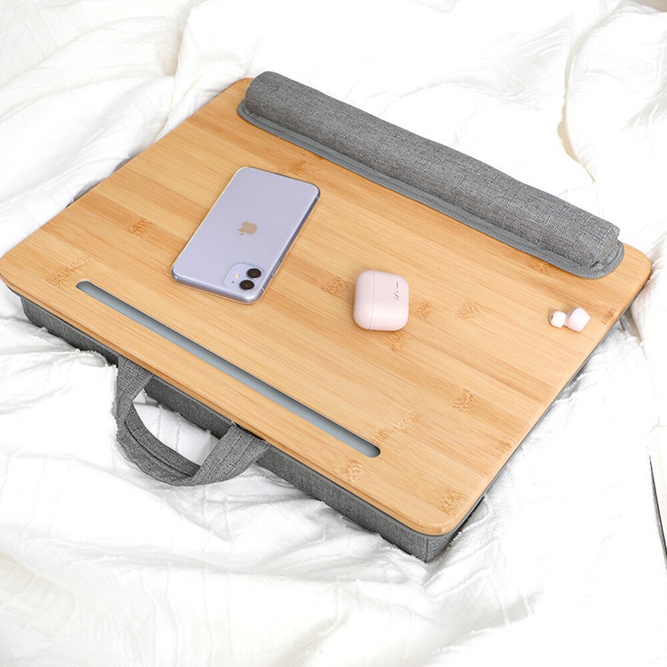 Lap Cushioned Desk Knee Laptop Notebook Tray Portable Computer Tablet ...