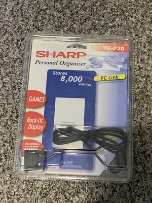 Sharp Personal Organizer YO-P20 PC LINK CABLE ONLY 74000017276| eBay