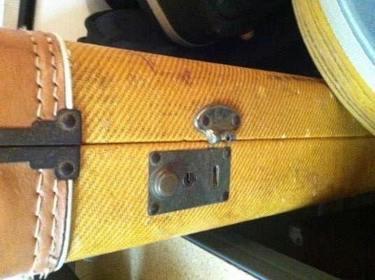 Brass Guitar case Hasp / Latch Presto style 1950's-60's Fender Tweed ...