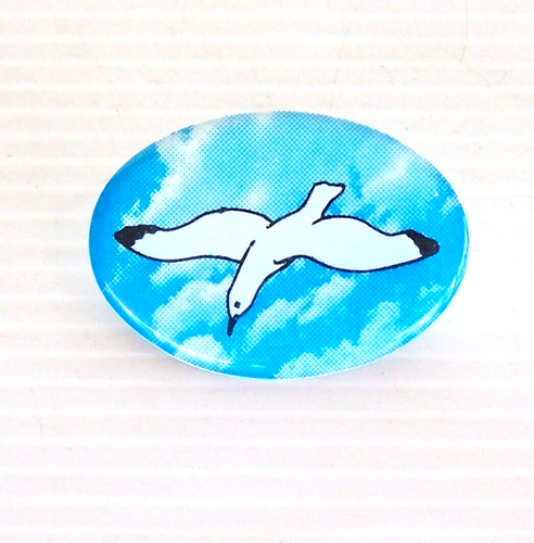 VINTAGE SEAGULL AUSTRALIA TRAVEL SOUVENIR PLASTIC PIN BADGE BROOCH | eBay