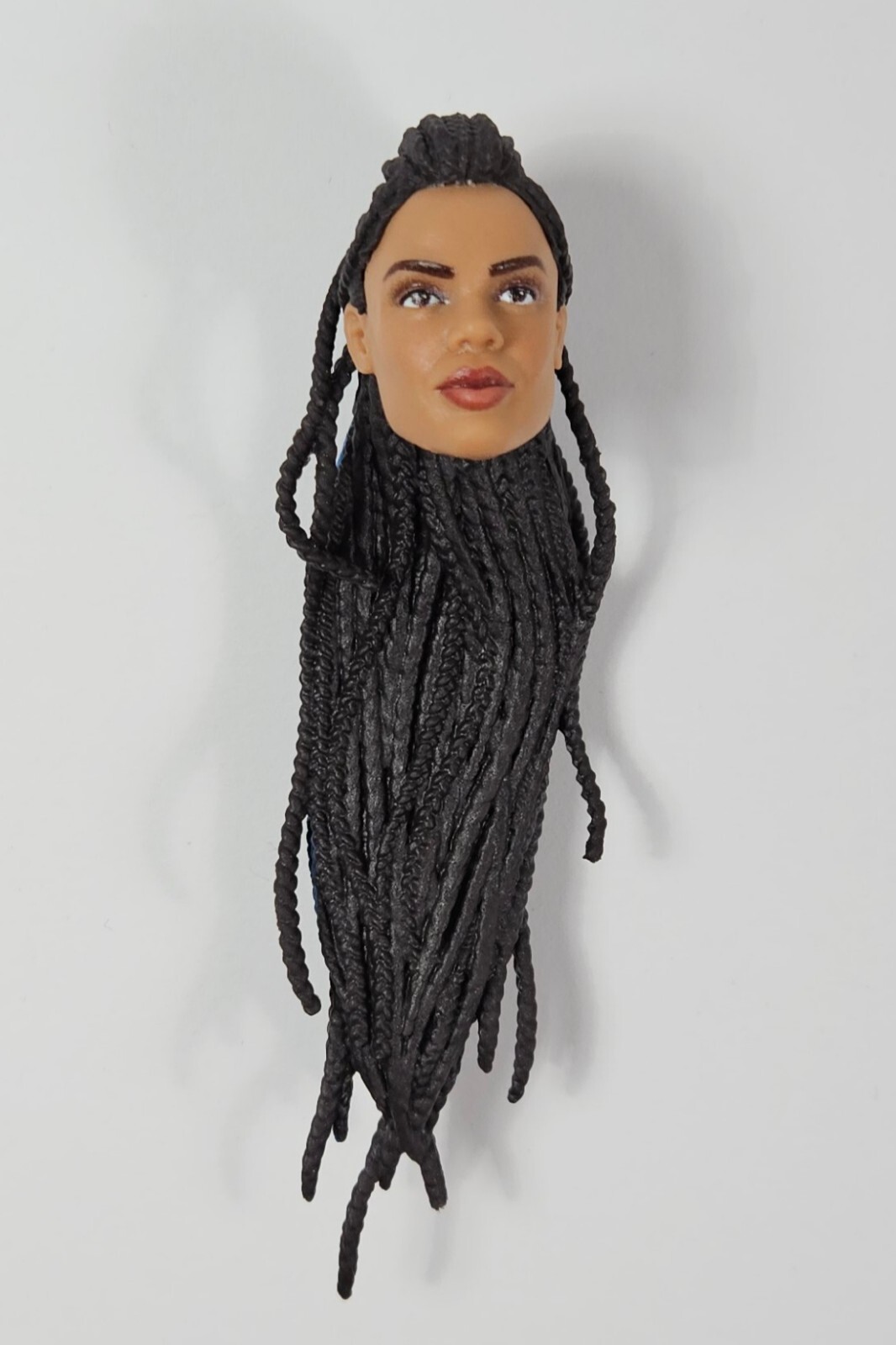 MARVEL LEGENDS VALKYRIE HEAD PART ONLY FEMALE BRAIDS CUSTOM KITBASH ...