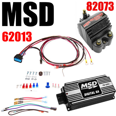 MSD Ignition 62013 DIGITAL 6A IGNITION CONTROL BOX WITH 82073 COIL IN ...