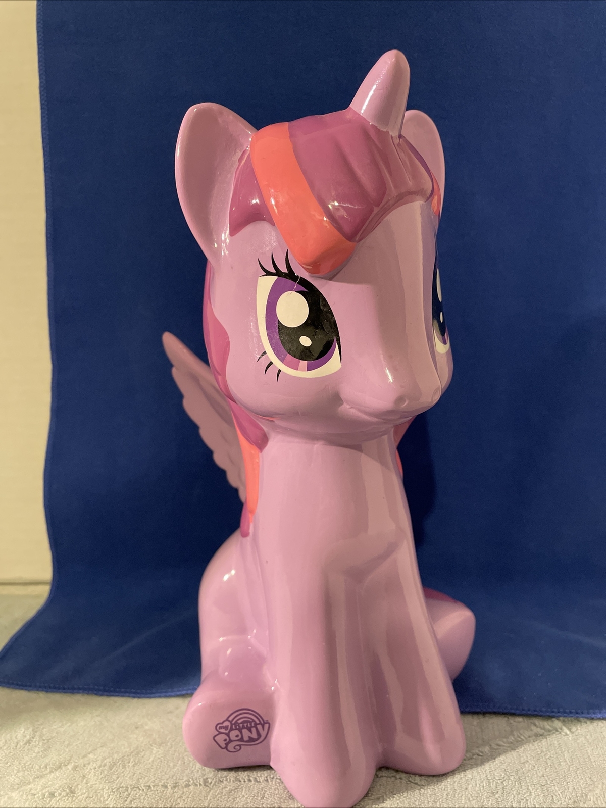 Hasbro 2014 My Little Pony TWILIGHT SPARKLE 9" Purple Piggy Bank ...