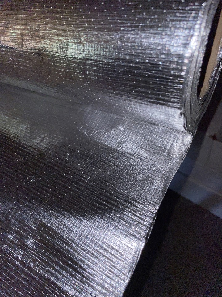1000 sqft RADIANT BARRIER DOUBLE Sided Attic Foil Insulation 48" X 250 ...