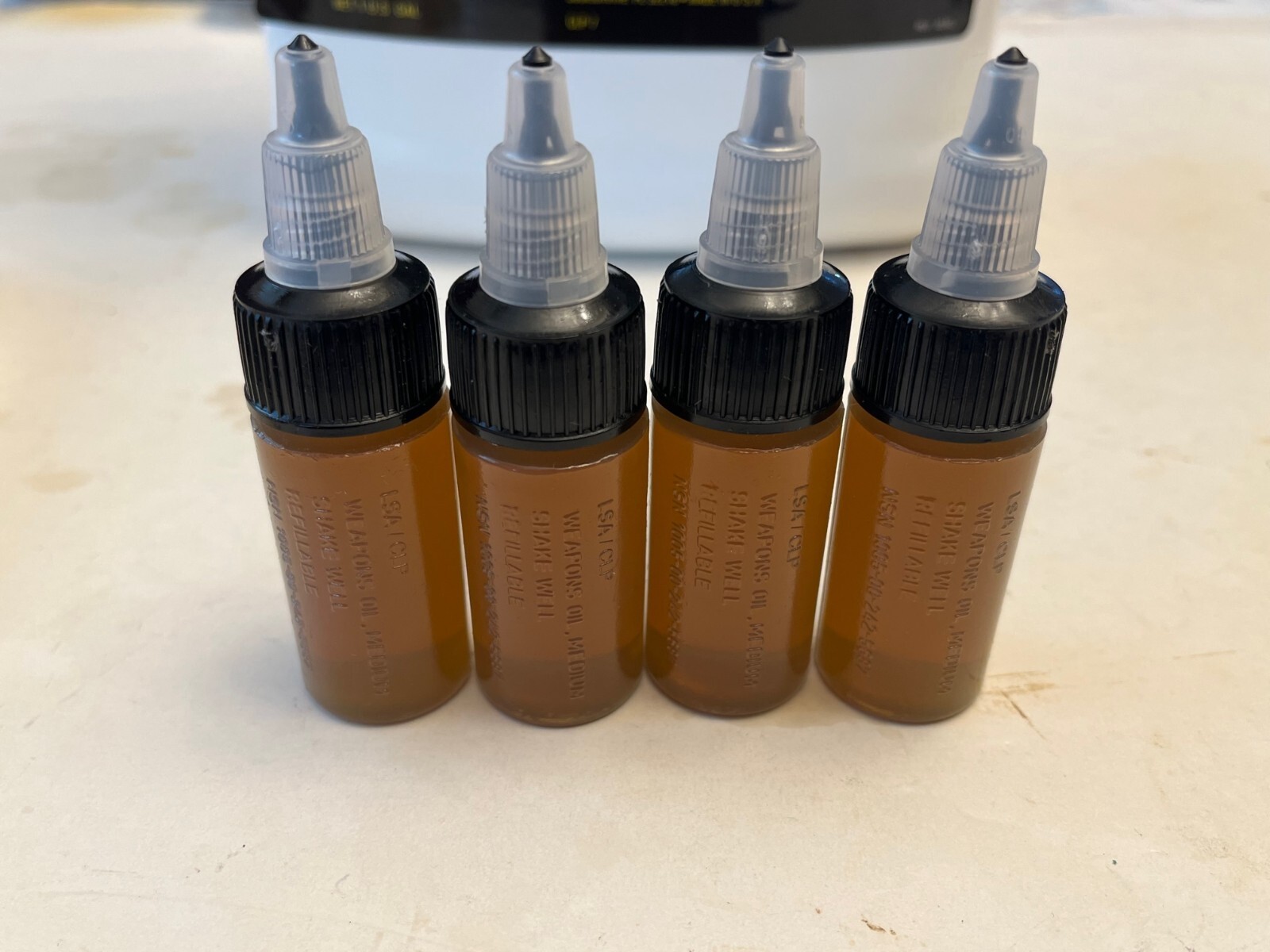 Military Breakfree CLP Weapon Gun Oil 1/2 oz Bottle Full New USA Lot of ...