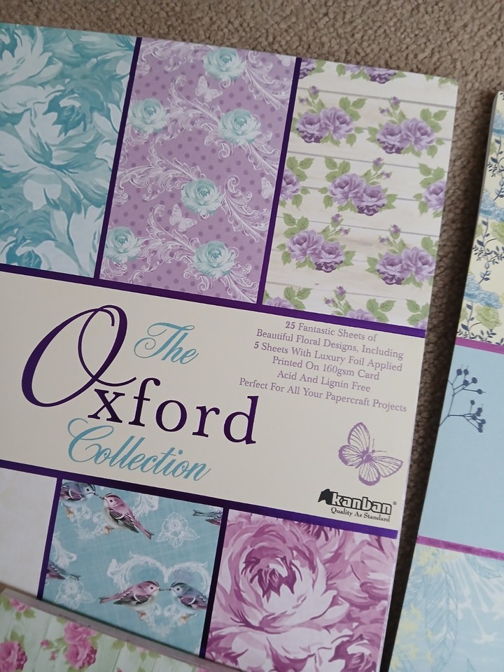 Card Making, Craft, Books Of Backing Paper Different Design, | eBay UK