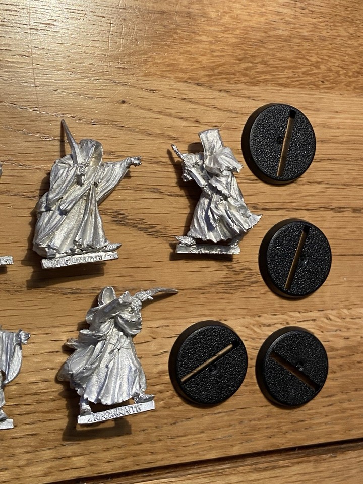 Ringwraiths Nazgul Original Metal OOP X9 Lord of the Rings Mesbg | eBay