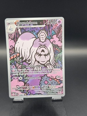 Pokémon TCG Houndstone 145/132 Mega Evolution Illustration Rare NM | eBay