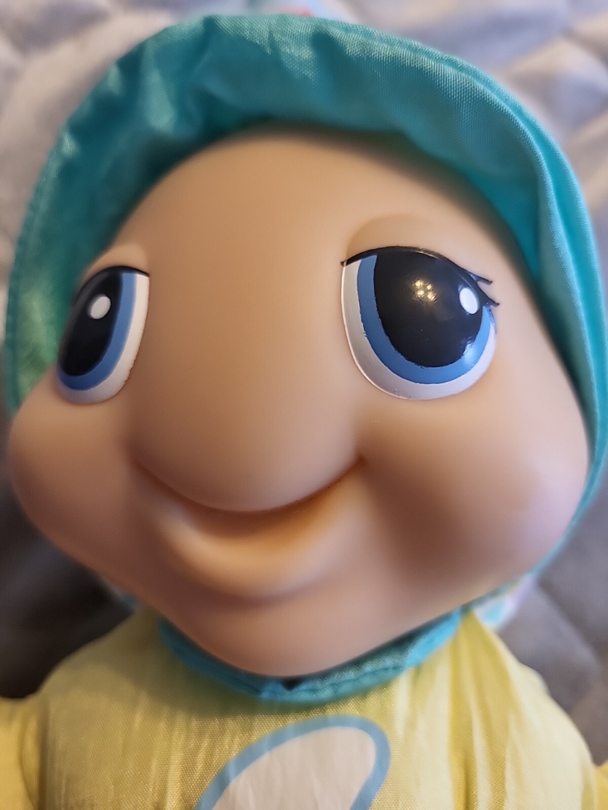 Vintage Playskool GloWorm Light Up Glow Worm Plush Toy Stars Green ...