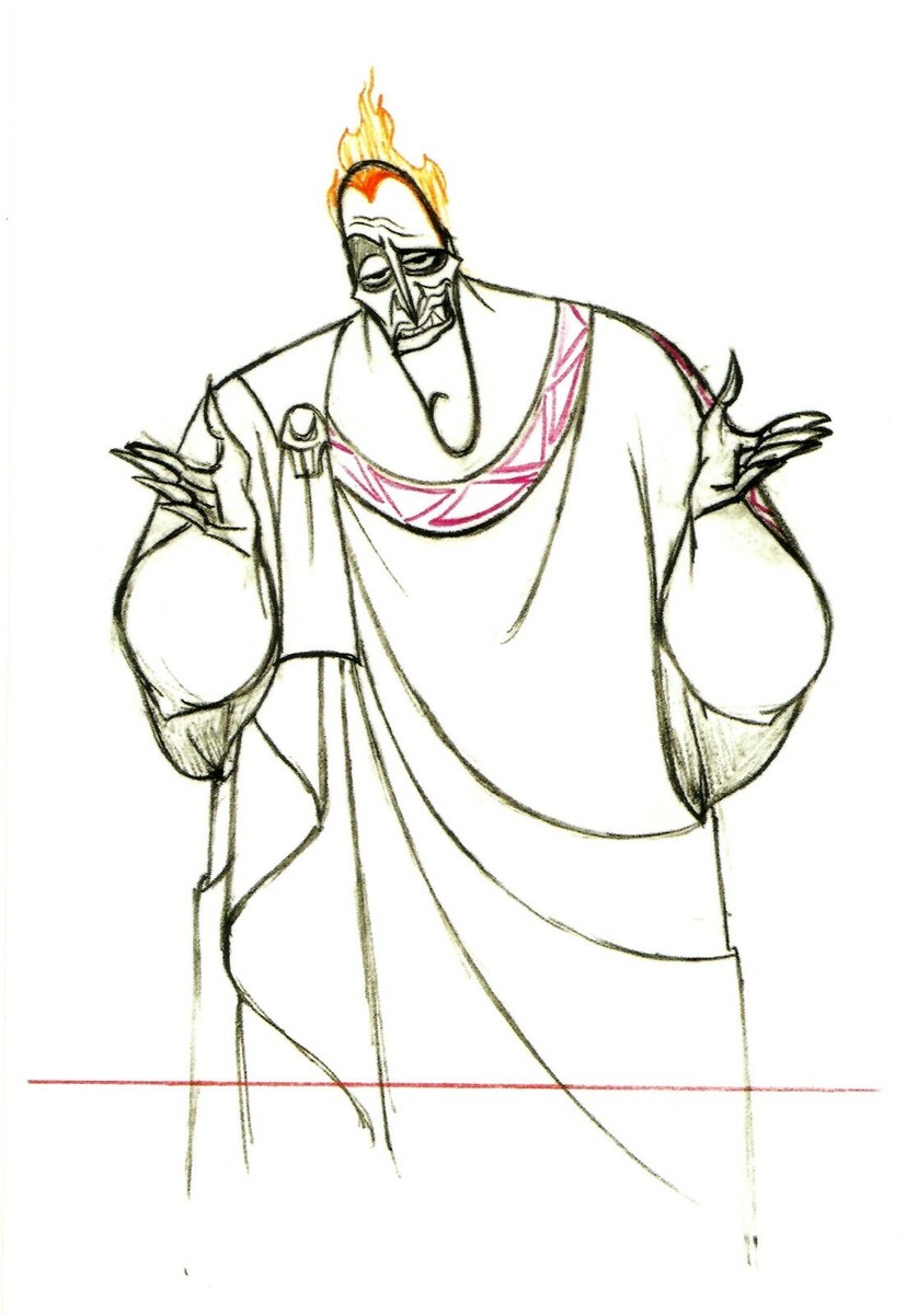 Disney Hercules Drawing