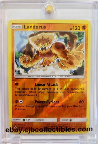 Pokémon LANDORUS 103/214 Reverse Holo Rare Unbroken Bonds - Light Play ...