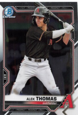 2021 Bowman Chrome Prospects Alex Thomas (Arizona Diamondbacks) | eBay