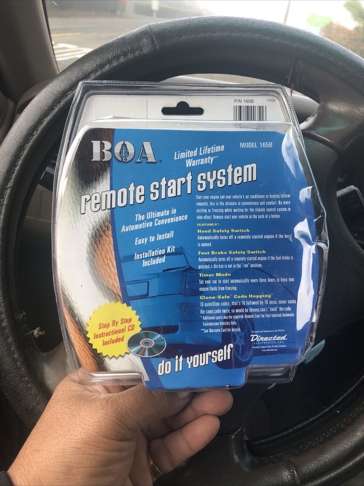 BOA Car Remote Start System Model 165B 500 Feet Distance Range DIY (New ...